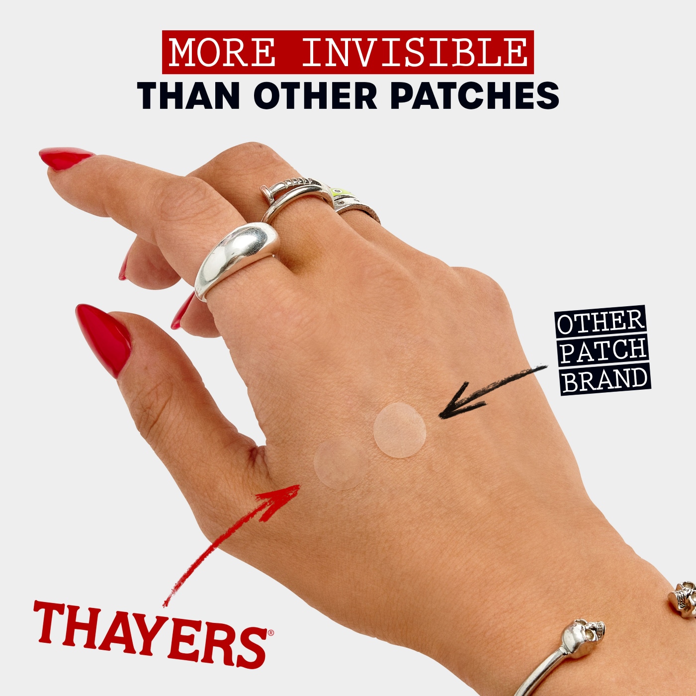 Invisible S.O.S Acne Patch with Hydrocolloid - Thayers