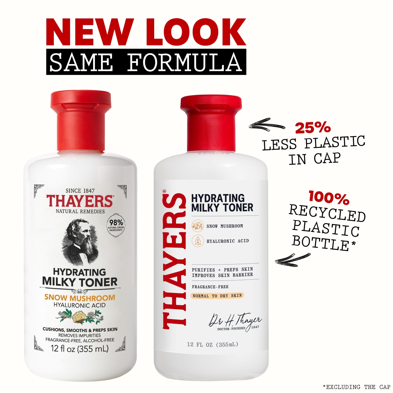 Thayers Milky Toner: Hydrating Toner with Snow Mushroom