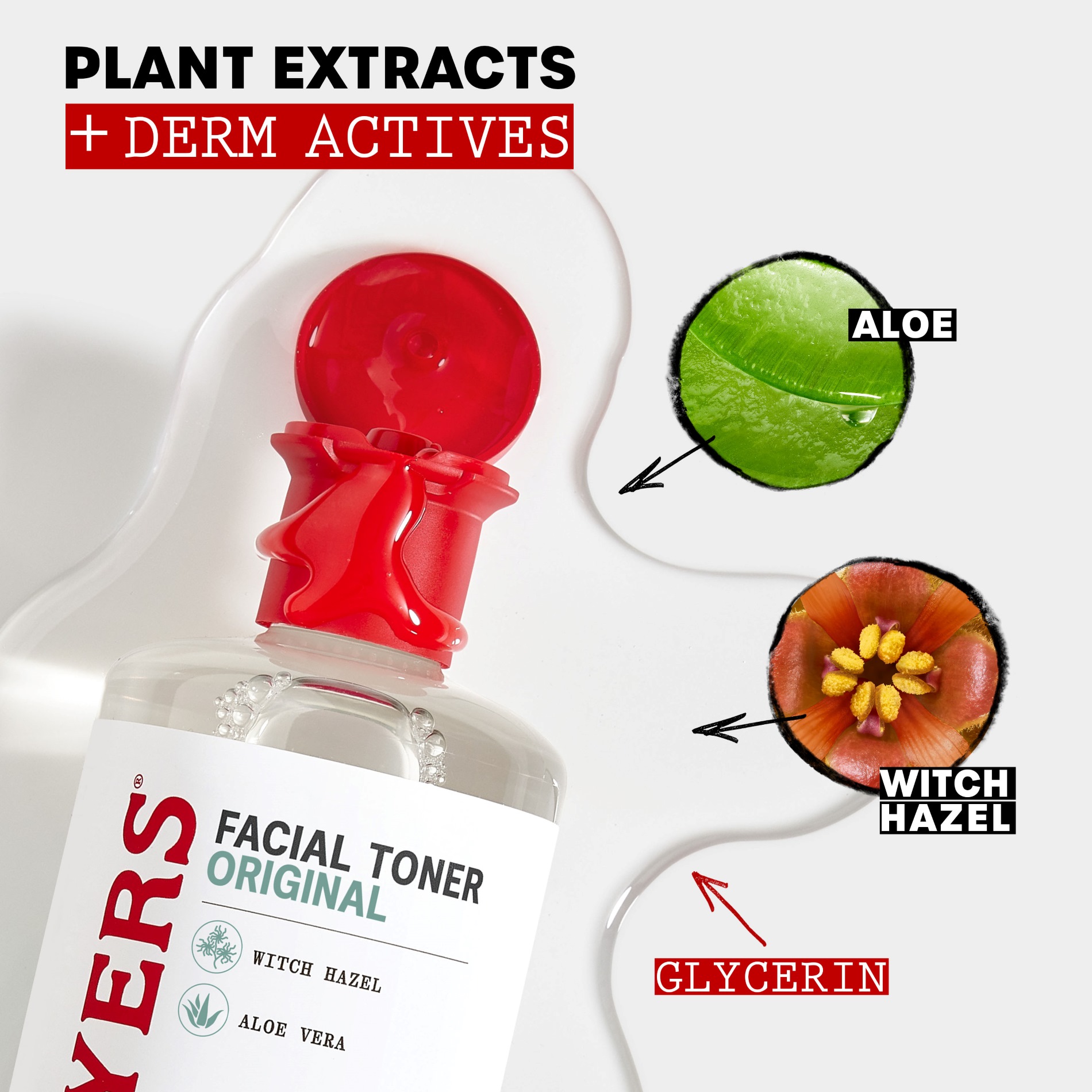 Original Witch Hazel Facial Toner - 12 oz. - Thayers