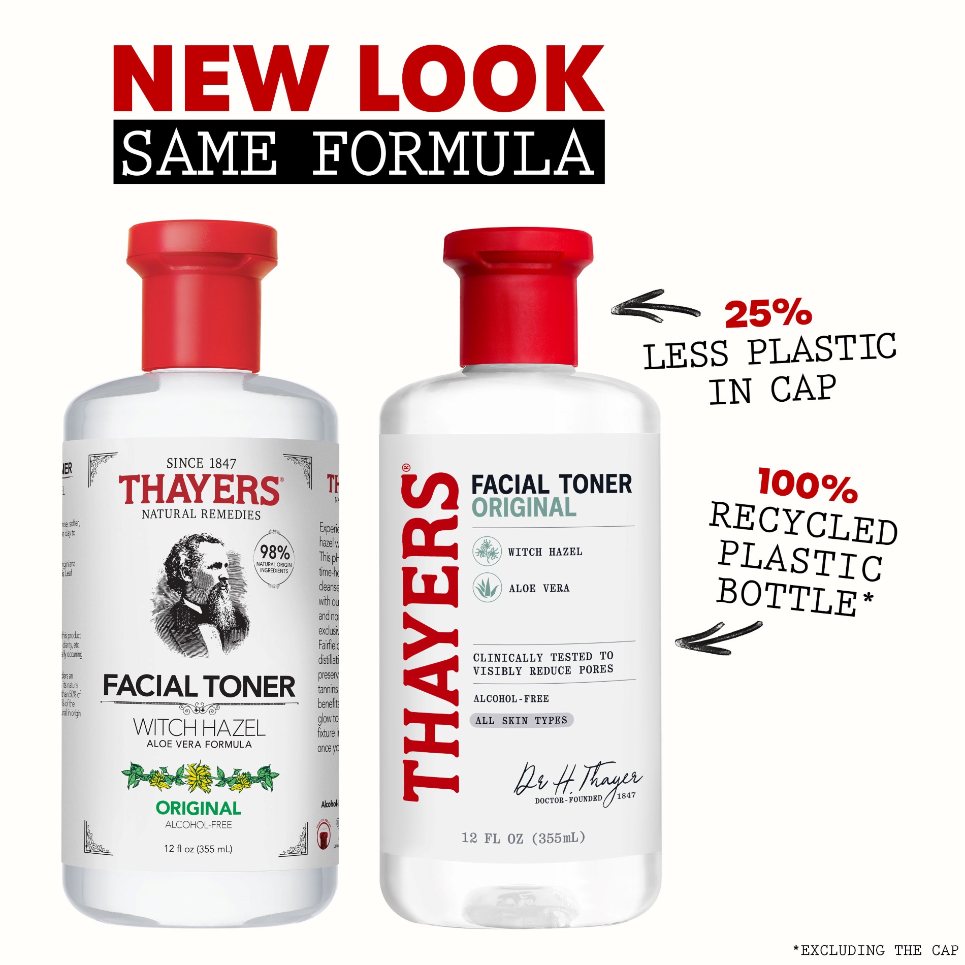 Original Witch Hazel Facial Toner - 12 oz. - Thayers