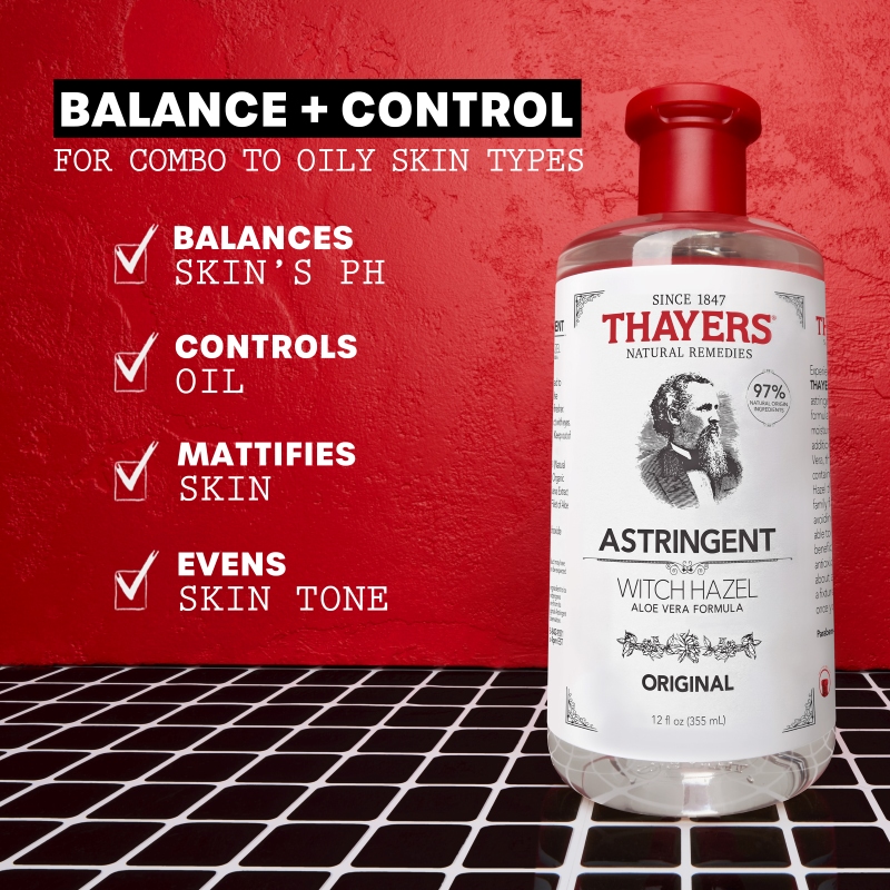 Thayers Original Witch Hazel Astringent Face Toner - 12 oz.