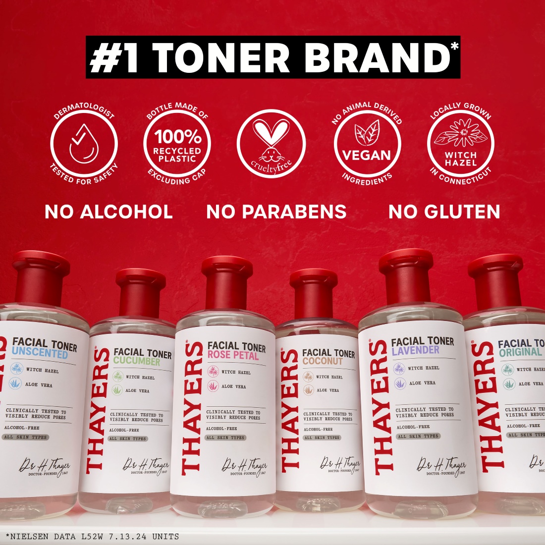 Thayers Original Witch Hazel Astringent Face Toner - 12 oz.